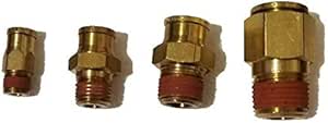 Amazon.com: Alkon DOT Male Connector (Made in USA) (1/2 T x 1/2 NPT ...