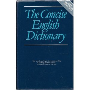The Concise English Dictionary: Hayward, Arthur: 9780907853152: Amazon ...