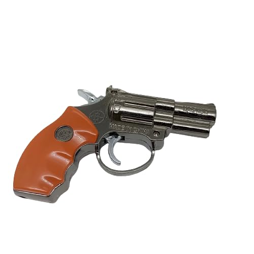 BURNS On The Go Super Sleek Pistol Gun Revolver Jet Torch Lighter with ...