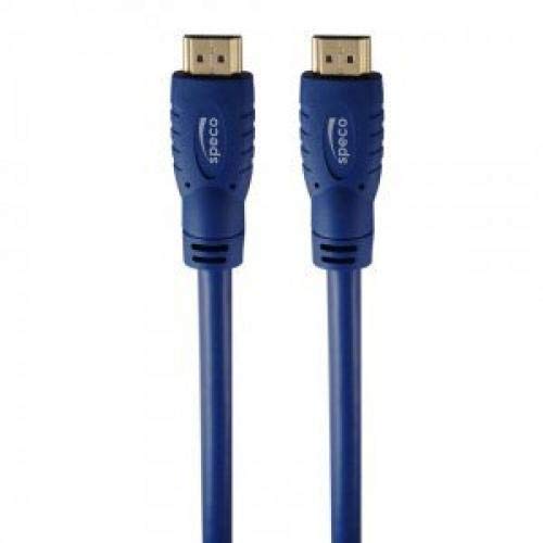 Amazon.com: Speco HDMI Cable,50 ft. L,Blue,Triple SHLD (HDCL50 ...