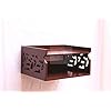 Kundi Wooden Beautiful Fancy Set Top Box Wall Shelf WiFi Holder (Brown ...
