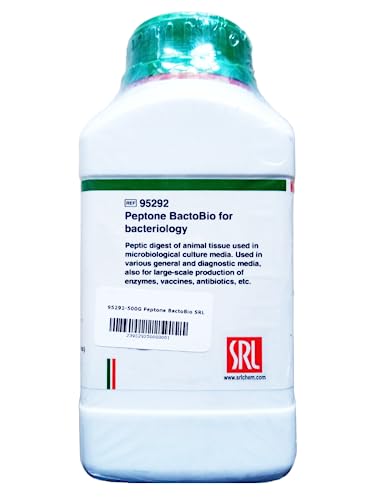 SRL Peptone BactoBio for bacteriology 500Gm, Storage : 8 to 25°C (Cool ...