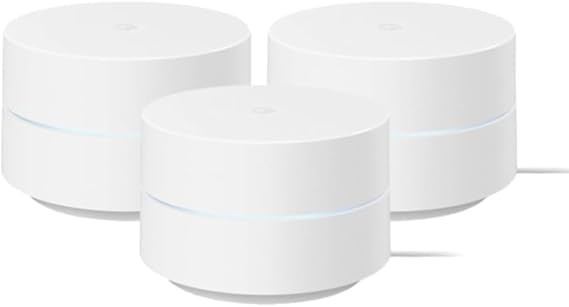 Amazon.com: Google WiFi - AC1200 - Mesh WiFi Router System Bundle (3 ...