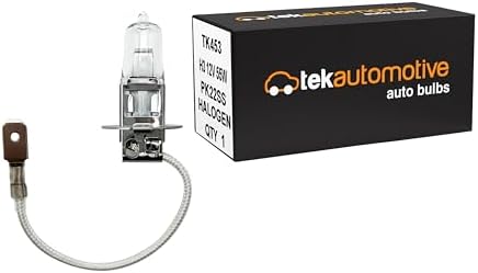 Tek Automotive H3 453 Halogen 12V 55W Bulb for Headlight Fog Light and ...