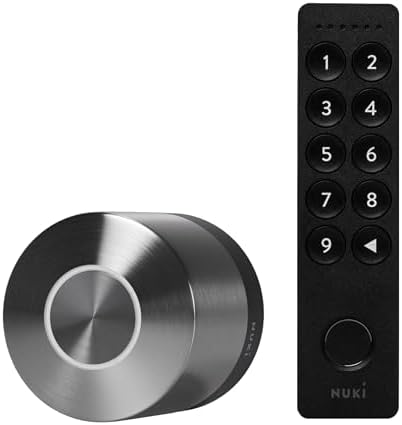 Nuki Smart Lock & Keypad 2, Keyless Door System with Auto-Lock ...