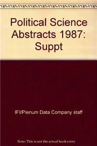 Buy Political Science Abstracts: 1987 Annual Supplement Book Online at ...