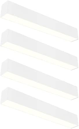 WareLight 2 FT LED Direct/Indirect Suspended Linear Fixture G2, 2200 ...