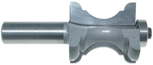 Magnate 1344 Classic Astragal Router Bits - 3/16" & 1/2" Radius; 1/2 ...