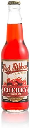 Amazon.com : Red Ribbon Cherry Soda 12oz (24 pk) : Grocery & Gourmet Food