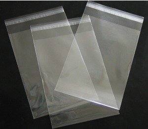 Amazon.com: 4in. X 6in. Flat Cellophane Bags with Adhesive Closure ...
