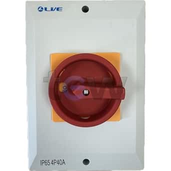 40A Rotary Isolator 4 Pole AC IP65 - RI440 : Amazon.co.uk: DIY & Tools