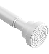 Amazon.com: Tension Curtain Rod 36 To 63 Inch White Tension Rods ...