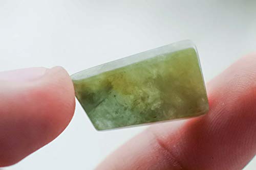 Amazon.com: Grade A Jade Jadeite Fancy Tumbled Shape No Treatment Green ...