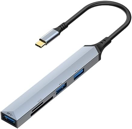 Amazon.com: Suckoo USBC to 1USB3.0 2USB2.0 SD TF Card Reader Hub ...