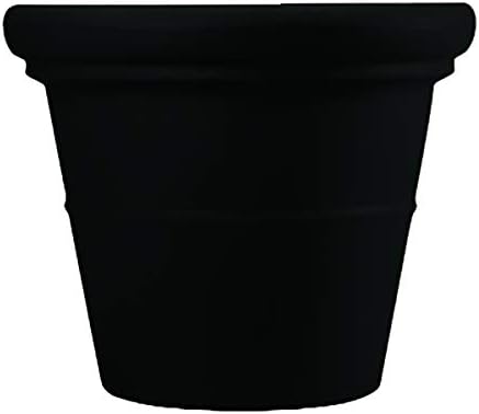 Amazon.com : Tusco Products RR30BK Classic Rolled Rim Garden Planter ...
