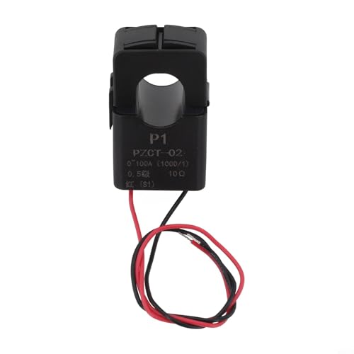 Current Transformer Clamp, 100A 100MA PZCT-2 Split Sensing Voltmeter ...