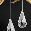 Amazon.com: PMLAND Hanging Acrylic Crystal Rain Drop Tear Drop Like ...