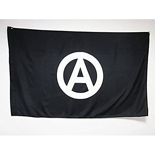 AZ FLAG Anarchy Flag 3′ x 5′ for a pole – Arnachism Movement flags 90 x ...