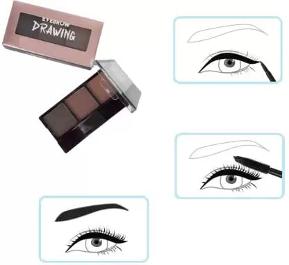 Buy MATTE FINISH EYE BROW ENHANCER PALETTE Online at Low Prices in ...