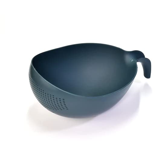 Plastic Rice Bowl/Food Strainer Thick Drain Basket with Handle for Rice ...