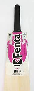 Fenta 666 Cricket Bat, Long Handle (Pink/Silver Sticker) : Amazon.in ...
