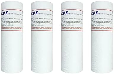 CevPure 10 Inch - 5 Micron Water Filter Candles, CCK PP Spun Filter ...
