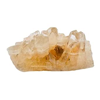 Amazon.com: Amazing Gemstone Natural Clear Quartz Crystal Cluster ...