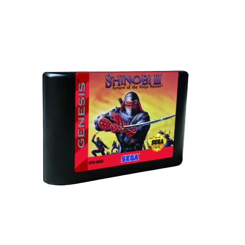 Amazon.com: Shinobi III Return of the Ninja Master - USA Label 16 Bit ...