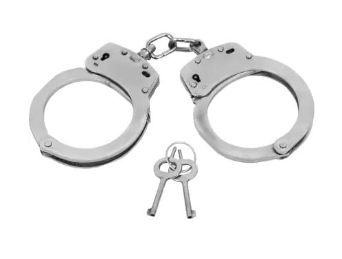 Buy Ais, Metal Hand Cuffs For Kids/Phenovo Police Cop Sheriff Officer ...