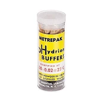 Metrepak 270-9.00 pH Calibration Buffer Capsules, 9.0, Yellow, 10/Vial ...