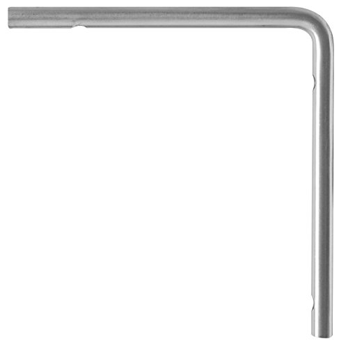 Duraline tube shelf brackets, shelf support angle bracket, 15x 15.5 cm ...