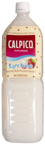 Calpico Soft Drink, Lychee, 50.67 Fl Oz (Pack of 2) | Gourmetian