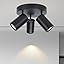 Aigostar Kitchen Lights Ceiling, 3 Way Spotlight Ceiling Lights, GU10 ...