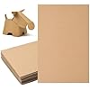 Volumoon Brown A4 Corrugated Cardboard Sheets, 3mm Thick, 10 Pack ...
