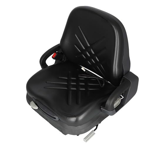 Amazon.com: Seat Assembly - Mechanical Suspension Low Profile Black ...