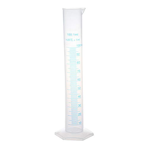 Buy Muskan Enterprises -ME 25cm High 100ml Graduated Cylinder Measuring ...