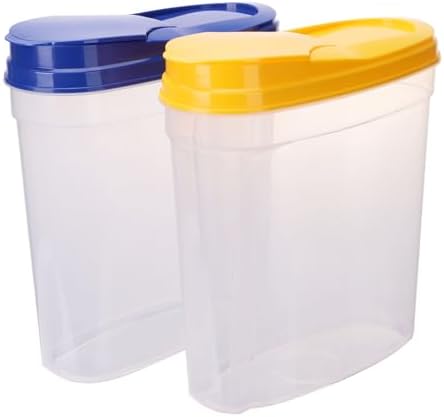 Amazon.com: Snapware Airtight 2-Pack (22.8 Cup) Cereal Dispenser ...