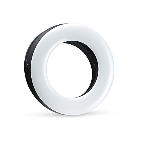 New and Improved USB Rechargeable Selfie Mini Light Ring - Adjustable ...