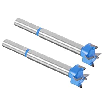 Kozelo 2pcs Forstner Drill Bits - [17mm] Tungsten Carbide Auger Opener ...