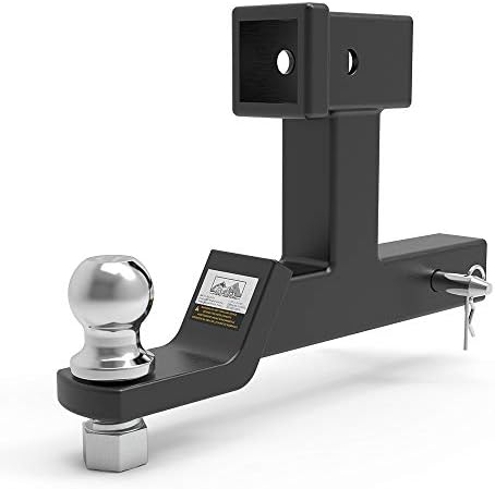 SAN HIMA Dual Tow Hitch with 2" Ball 5000LBS Load Capacity, Dual ...