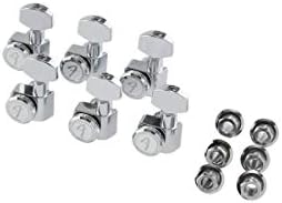Amazon.com: Fender Deluxe Locking All Short Post Guitar Tuners, Chrome ...