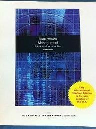 Management: Angelo Kinicki: 9780071388733: Amazon.com: Books