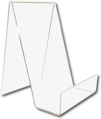 EPOSGEAR Medium Plastic Acrylic Perspex Book Plate Retail Display Stand ...