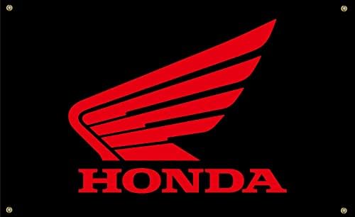 Amazon.com : HRC Honda Racing Flag, 3x5Feet Fans Banner with 2 Brass ...