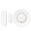 Amazon.co.jp: Edison Smart DSA-A03THBK DDS-MC400DBK Siren Alarm + Door ...