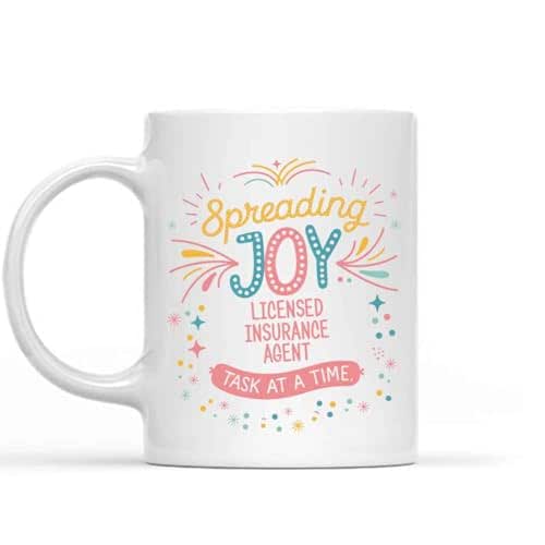 Amazon.com: Gift Design Idea Funny Gift for Licensed Insurance Agent ...