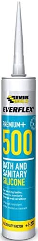 Everbuild Everflex 500 Bath And Sanitary Silicone – Interior And ...
