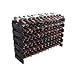 Amazon.com: DisplayGifts Stackable Modular Wine Rack Storage Stand Pine ...
