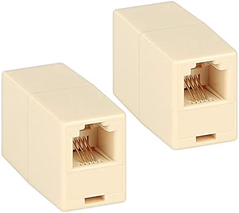 TECH-X RJ11 Coupler, Telephone Phone Line Connector Coupler RFAdapter ...