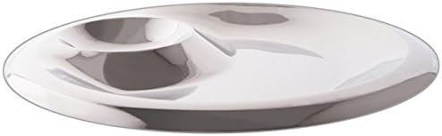 Torre & Tagus 910562 Discus Stainless Steel Chip and Dip Platter ...
